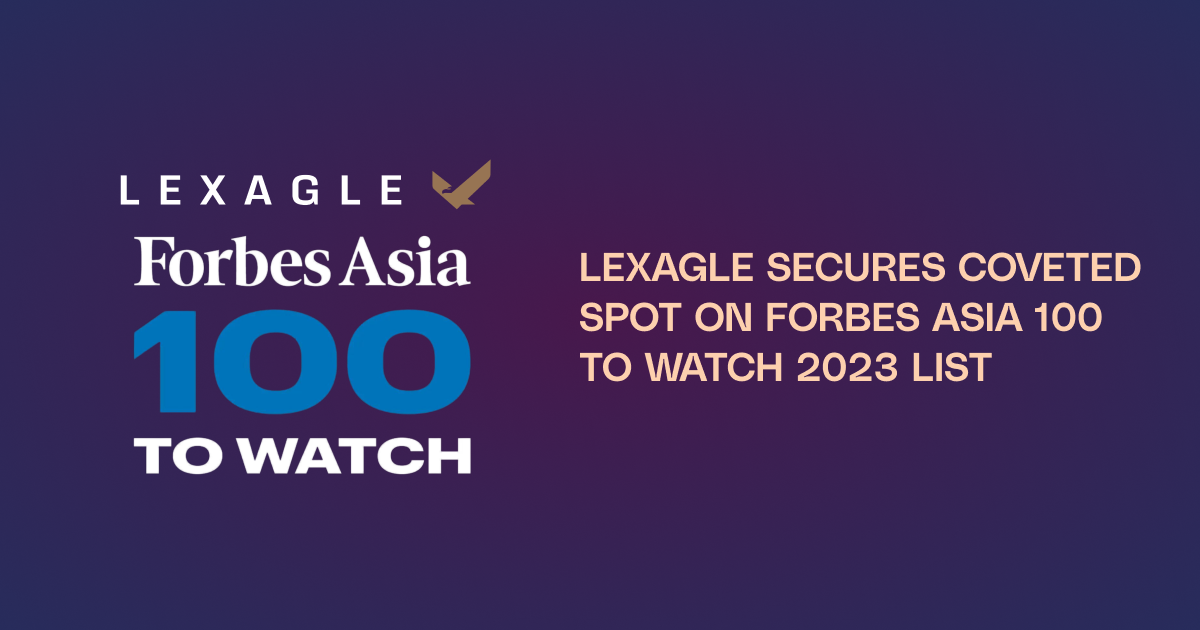 Lexagle, Asia’s Leading Contract Management Provider, Secures Coveted Spot on Forbes Asia 100 to ...